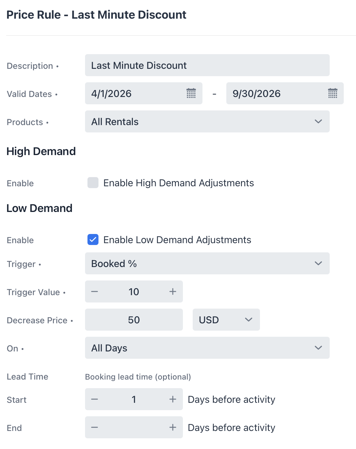 Common Dynamic Pricing Examples – BookingCentral